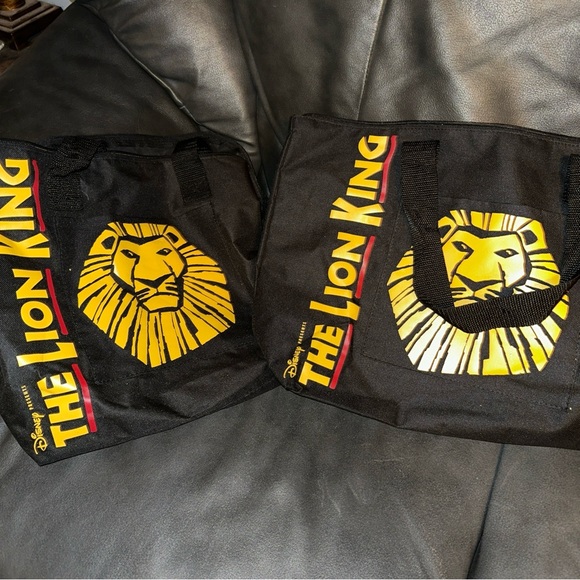 Disney | Bags | Two Lion King Disney Pixar Large Tote Bags | Poshmark